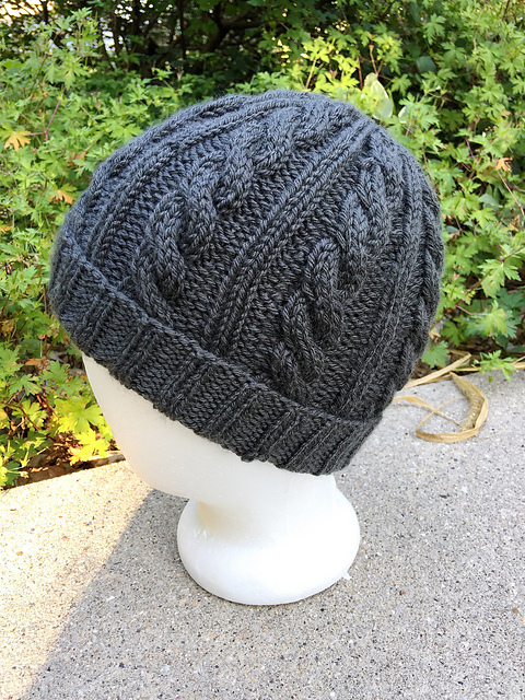 Ravelry: mooberly's Hubby's Cashmere Lumberjack Cap