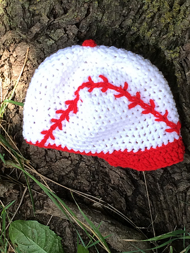 Ravelry: Big League Baseball Cap pattern by Donna Knox