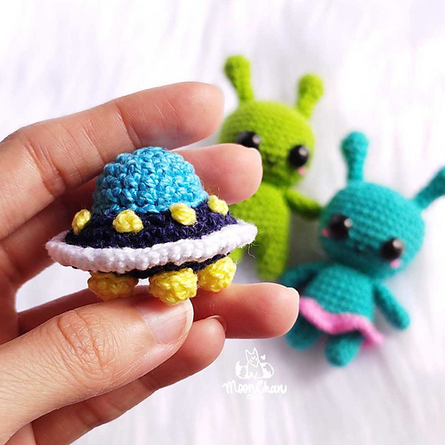 Ravelry: Little Alien Amigurumi pattern by Regina Henn