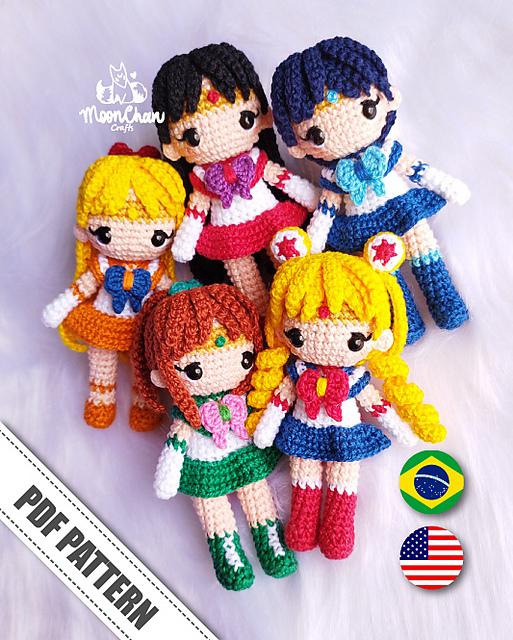 Ravelry: E-book Sailor Moon pattern by Regina Henn