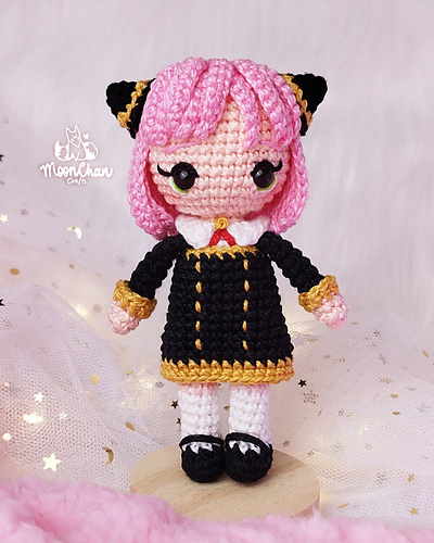 Ravelry: Mini Anya Amigurumi pattern by Regina Henn