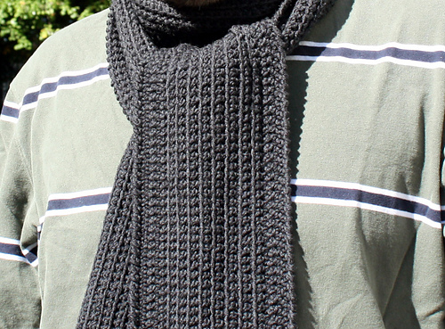 Ravelry: Dan's Minimalist Scarf pattern by Cathy Dipierro