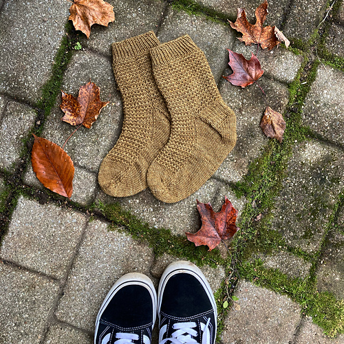 Ravelry: Sunday Waffles Socks pattern by Jen Sangiovanni