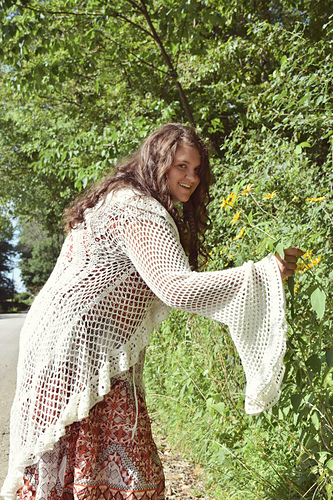 Ravelry: Lotus Mandala Duster pattern by Regina Weiss