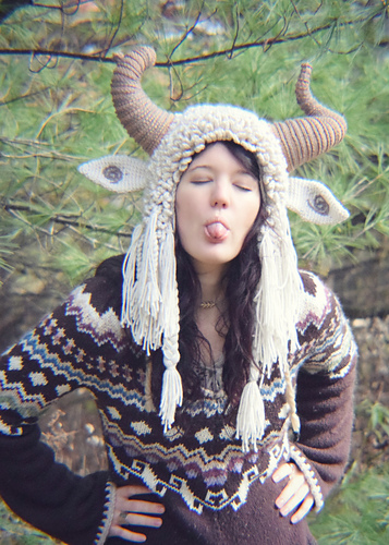 Ravelry: Krampus Hat pattern by Regina Weiss