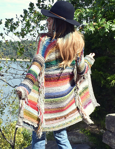 Ravelry: Scrappy Knit Duster pattern by Regina Weiss