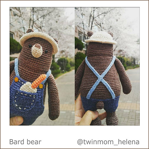Ravelry: Bard Bear pattern by MoRAmadePattern