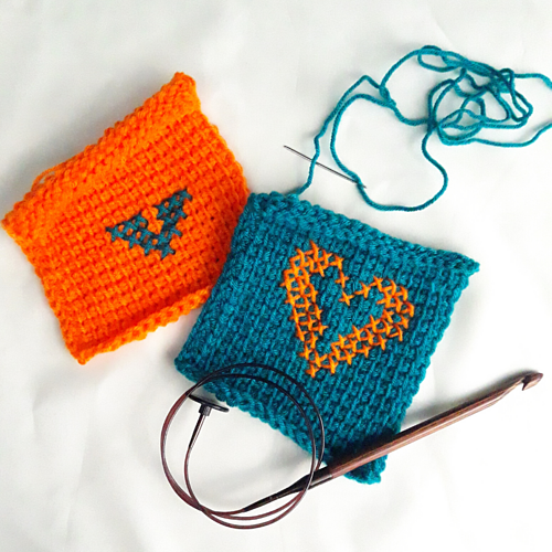 Ravelry: Tunisian Patchwork Cardi CAL pattern by Morine's Shop