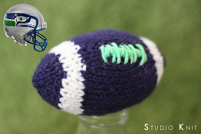 Ravelry: Knitted Mini FOOTBALL Softies pattern by Kristen McDonnell