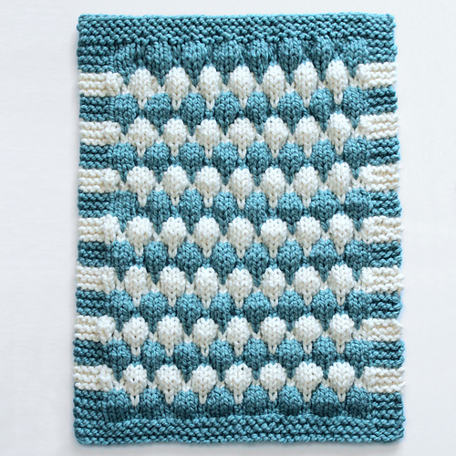 Ravelry: Chunky Bubble Stitch Blanket pattern by Kristen McDonnell