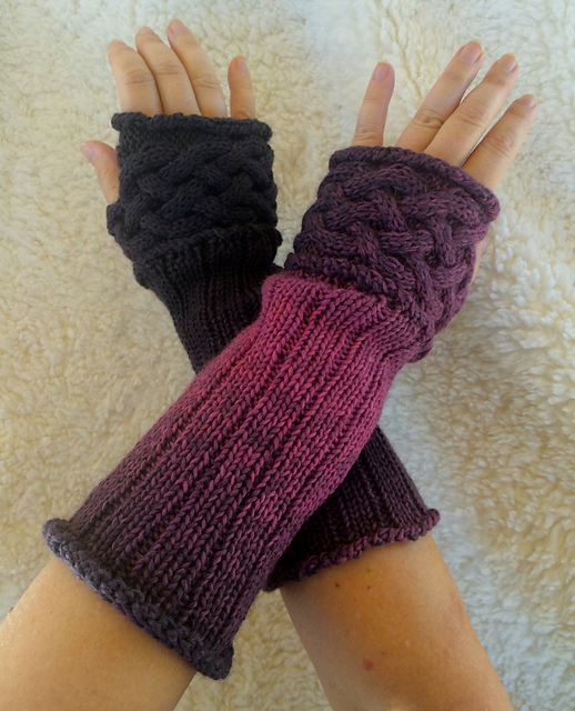 Ravelry: Corcar Glas Gauntlets pattern by Ms. Mal