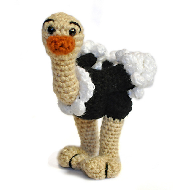 Ravelry: Ostrich pattern by Megan Kreiner