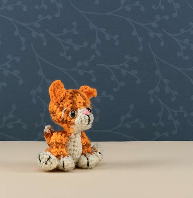 Ravelry: Orange Tabby Kitten pattern by Megan Kreiner