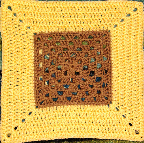 Ravelry: Half n Half Afghan Square pattern by Melinda Miller