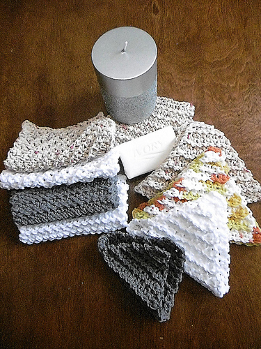 Ravelry: Spa Cloth Set pattern by Marilyn Prince
