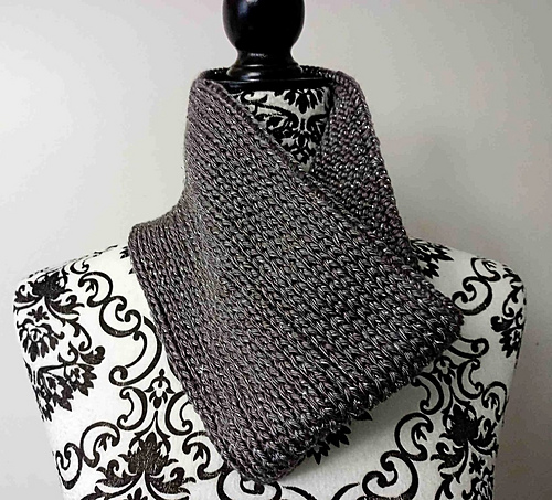 Ravelry: Crocheted Knit Look Cowl pattern by Marilyn Prince