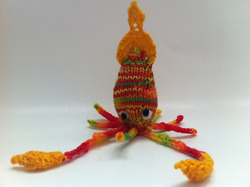Ravelry: The Kraken (giant squid) - Mini Cryptids #2 pattern by scott ...