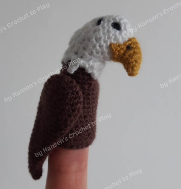 Ravelry: Sam the Eagle Finger Puppet pattern by Maiken Hansen