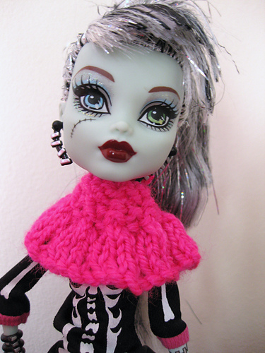 Ravelry: Monster High Cowls pattern by Mrs Lettice Weasel