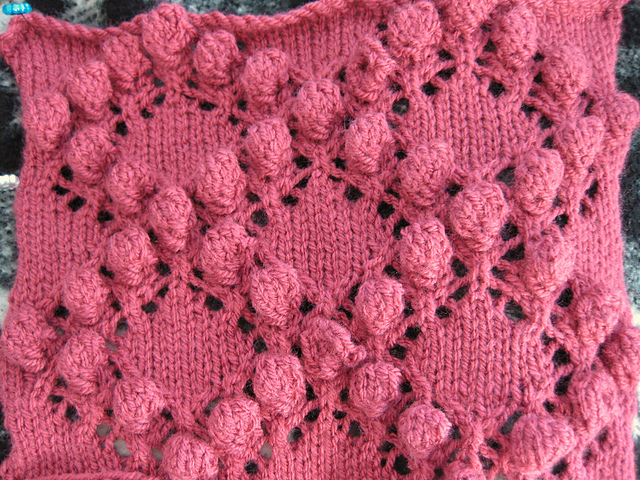 Ravelry: Bobble Lace pattern by Nicky Epstein