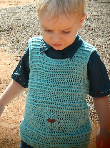 Ravelry: Rowan Vest pattern by Maya Levitt Designs
