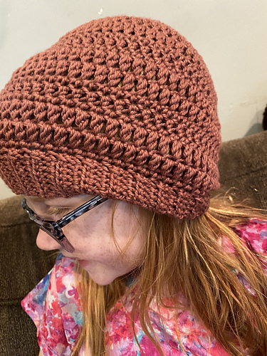 Ravelry: Rustic Romantic Beanie pattern by Canoe Mtn Designs
