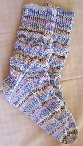 Ravelry: Socks-1 pattern by Myriam Rouxier