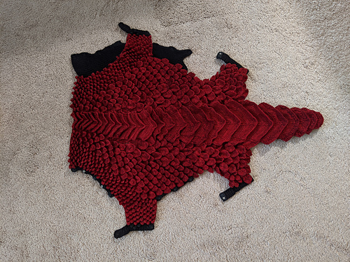 A scaly costume for my dog! : r/knitting