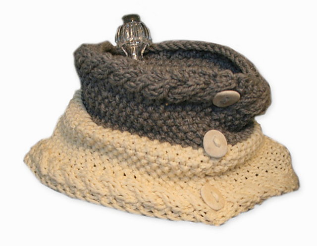 Ravelry: Stony Cliffs Cowl pattern by Authentic Knitting Board