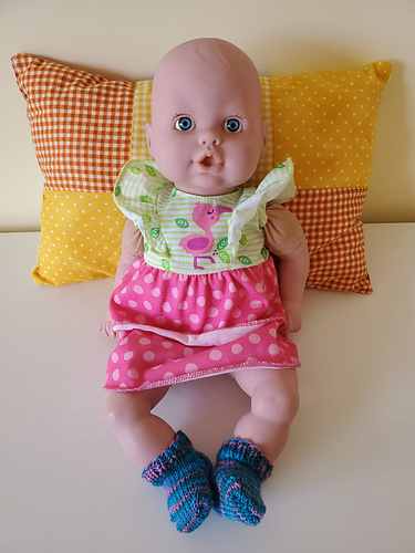 Ravelry: Basic Doll Socks pattern by Jacquelyn Fitzgerald