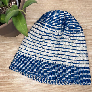 Ravelry: The Criss Cross Hat pattern by Polar Bear Knits