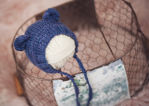 Ravelry: Lil Bear Bonnet pattern by Amanda Buckley