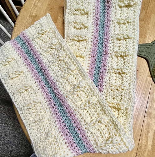 Ravelry: Cable Train Scarf pattern by Sandra Regev