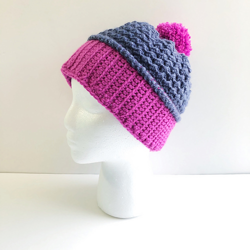 Ravelry: Moss Stitch Hat pattern by Meladoras Creations