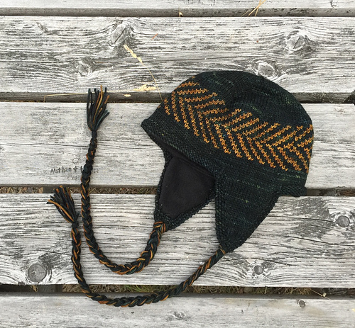 Ravelry: Herringbone Chullo pattern by Lorna Pearman