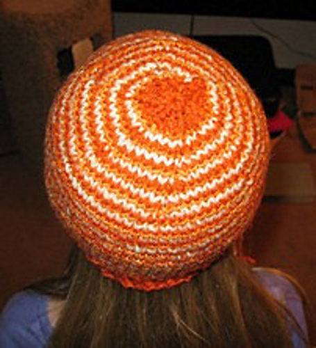 Ravelry: 3-Color Spiral Cap pattern by Deborah Swift, MountainMom Designs