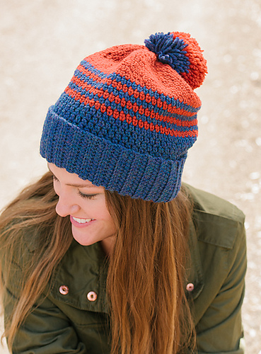 Ravelry: School Colors Hat pattern by Brenda K. B. Anderson