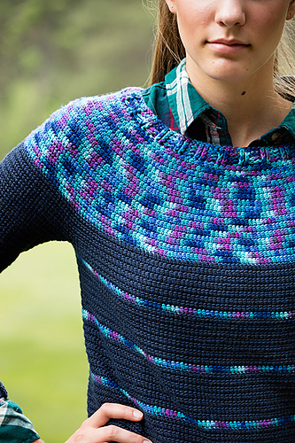 Ravelry: Aurora Pullover pattern by Anastasia Popova