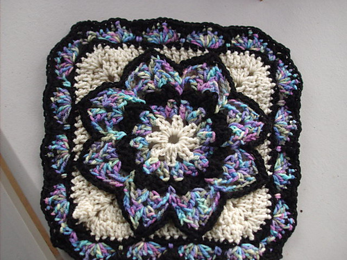 Ravelry: Ultimate Bikini Stain Glass Afghans pattern by Edie Snyder