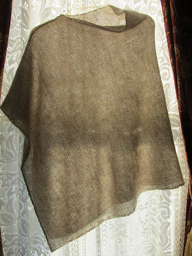 Ravelry: muffymammamail's My 1st Easy Folded Poncho designed by ...