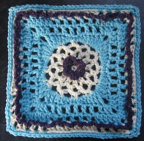 Ravelry: Sweet Buttercup Square pattern by Amelia Beebe