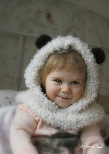 Ravelry: Mouton sheep hooded cowl pattern by Muki Crafts