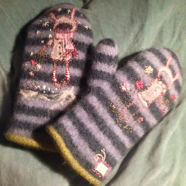 Ravelry: mumari's Felted mittens