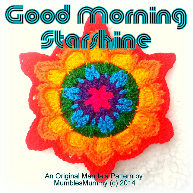 Ravelry: Good Morning Starshine Mandala pattern by Beth Johnson ...