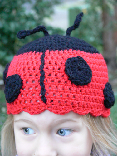 Ravelry: Ladybug Beanie pattern by Megan Nadalet