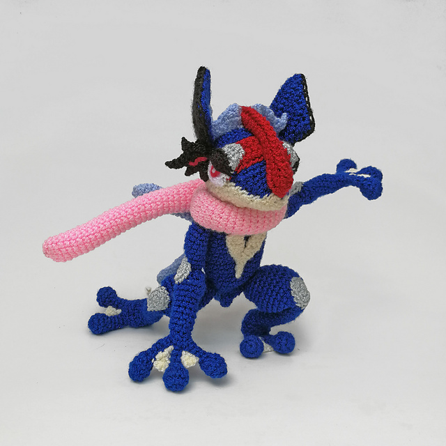 Ravelry: Greninja Ash Pokemon pattern by Constanza Olivares