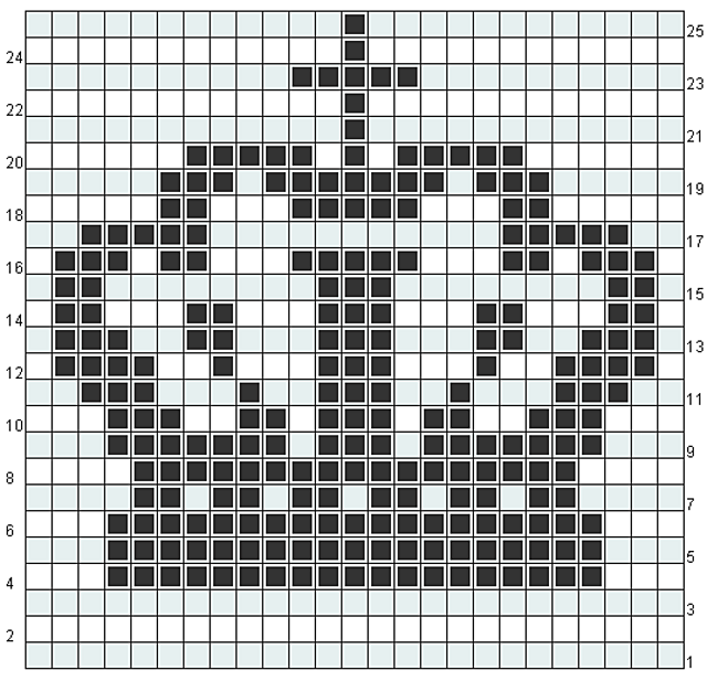 Ravelry: King's Crown Chart pattern by Justin Phillips