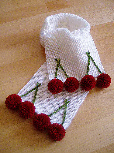 Ravelry: Fairy Scarf / Cherry Scarf pattern by Martin Storey
