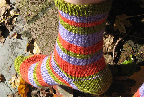 Ravelry: Liberty Wool Socks pattern by Andi Clark