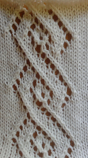 Ravelry: 65. Panel - Lace Diamond Chain pattern by Leisure Arts